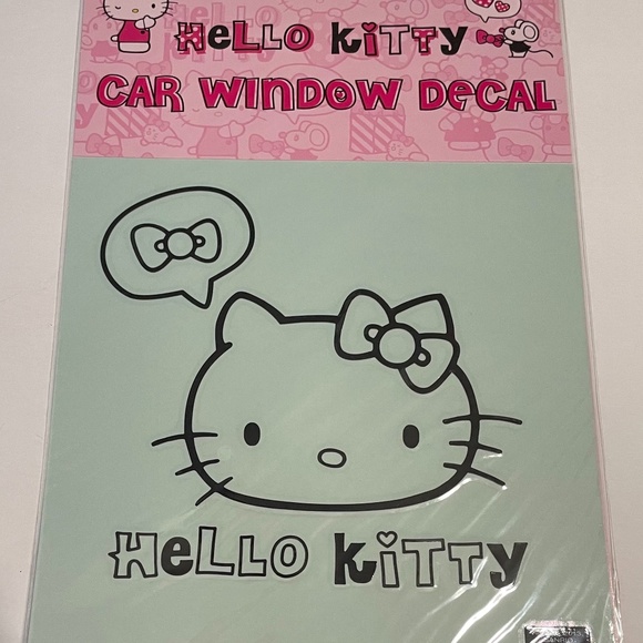 Sanrio | Art | Sanrio Hello Kitty Car Window Decal | Poshmark
